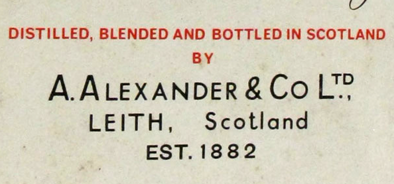 A. Alexander & Co. - Whiskybase - Ratings and reviews for whisky