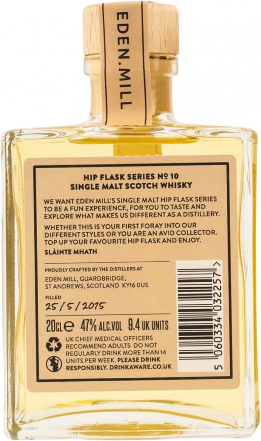 Eden Mill Hip Flask Series No. 10 - Ratings and reviews - Whiskybase