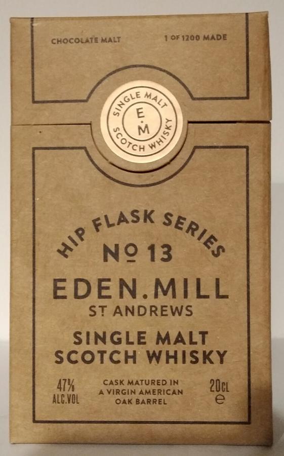 Eden Mill Hip Flask Series No. 13 - Ratings and reviews - Whiskybase