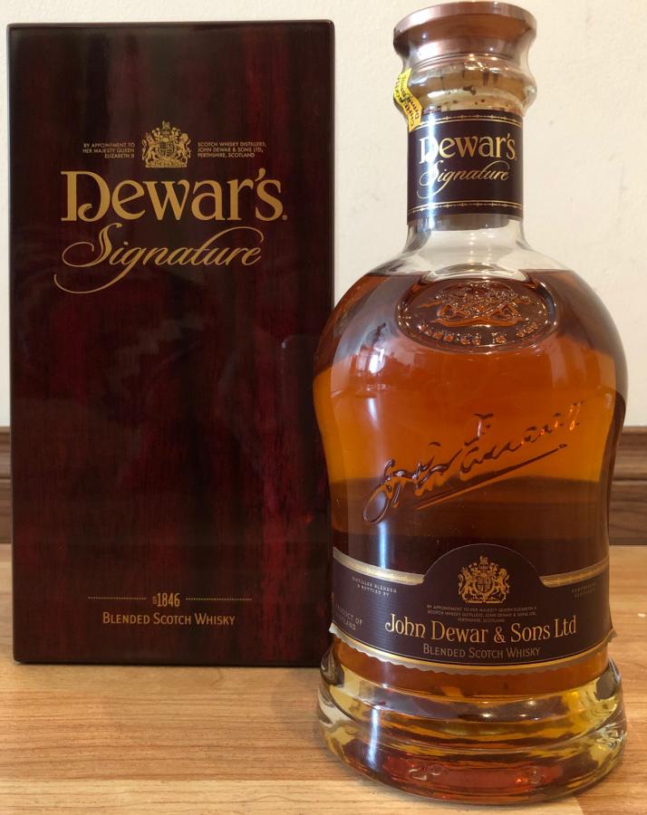 Dewar's Signature - Ratings and reviews - Whiskybase