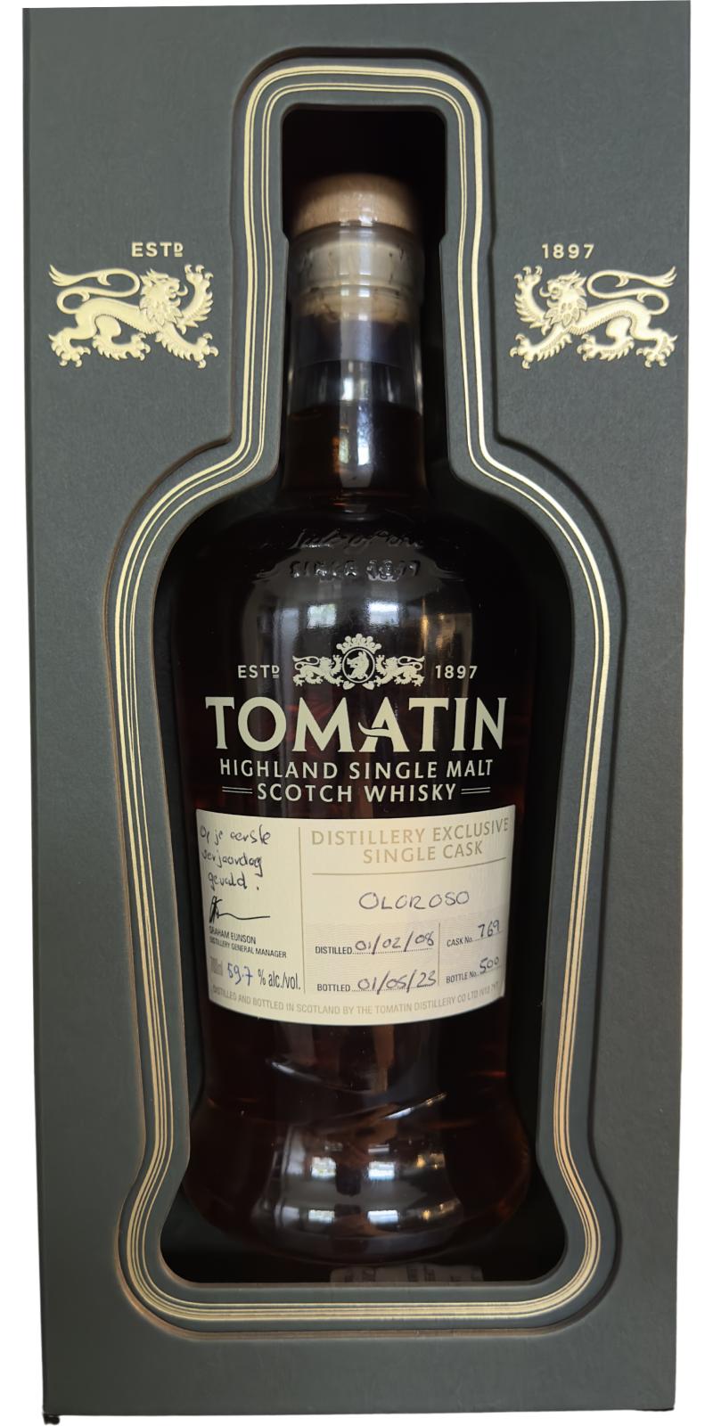 Tomatin 2008 - Ratings and reviews - Whiskybase