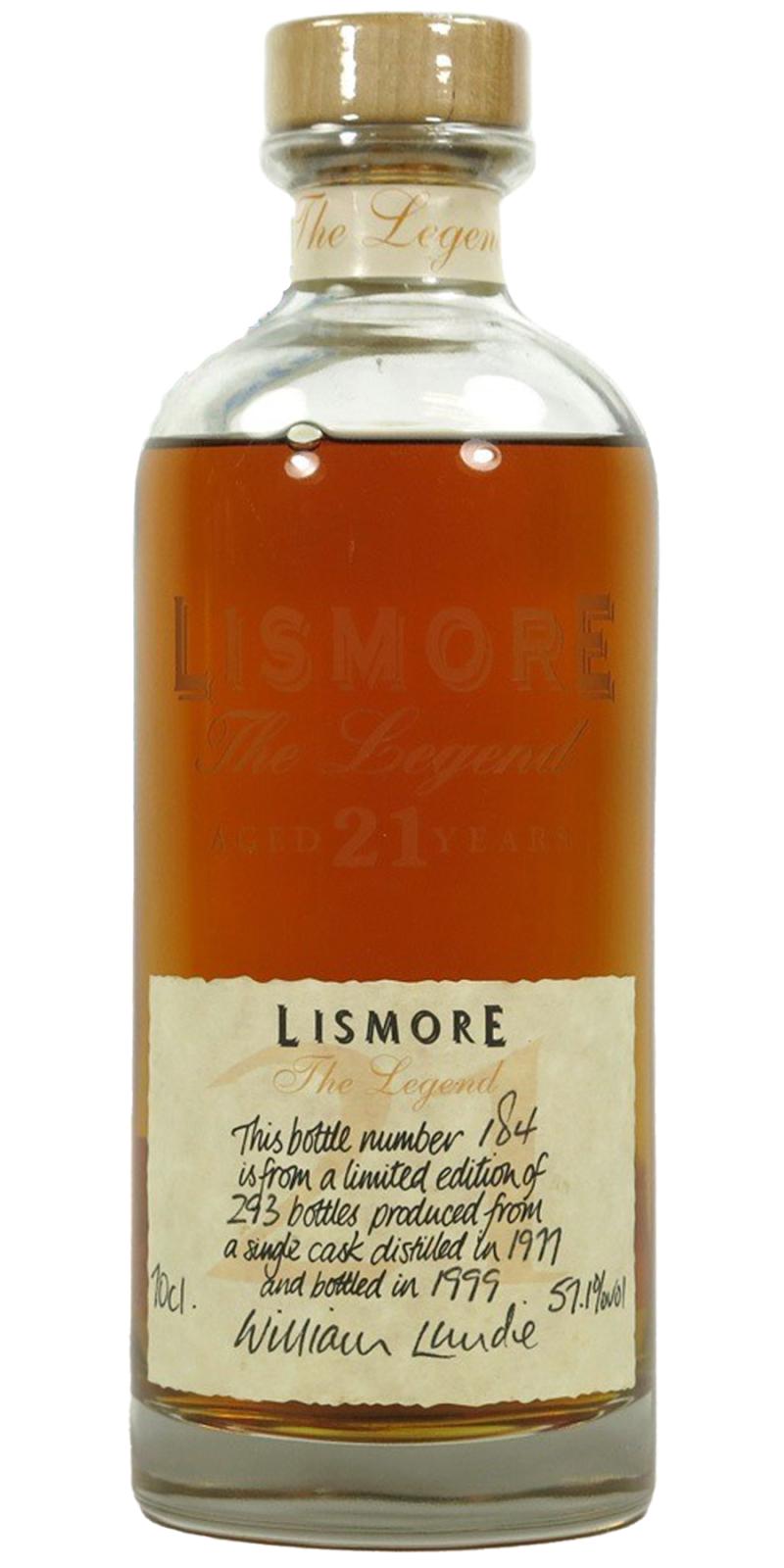 Lismore 1977 - Ratings and reviews - Whiskybase