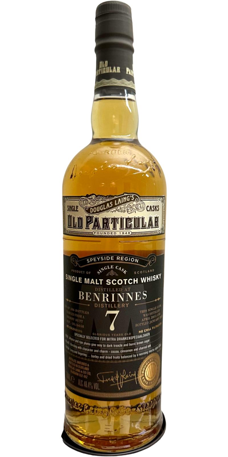 Benrinnes 2015 DL - Ratings and reviews - Whiskybase