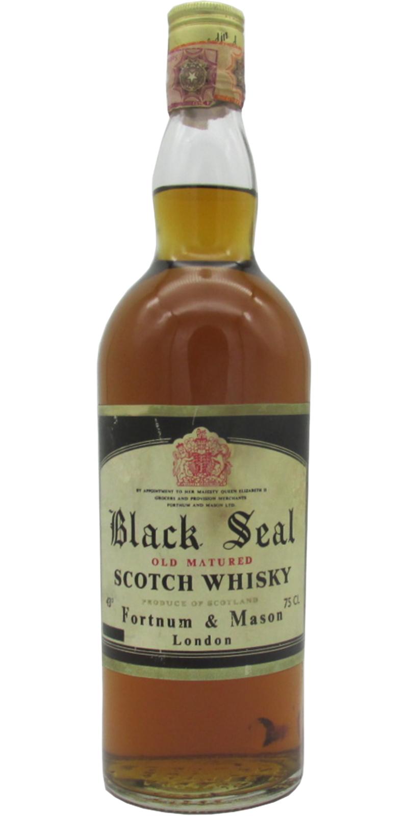Black Seal Old Matured Scotch Whisky - Ratings and reviews - Whiskybase