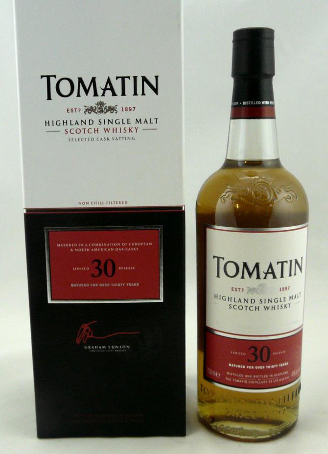 Tomatin 30-year-old - 评分与参考- Whiskybase