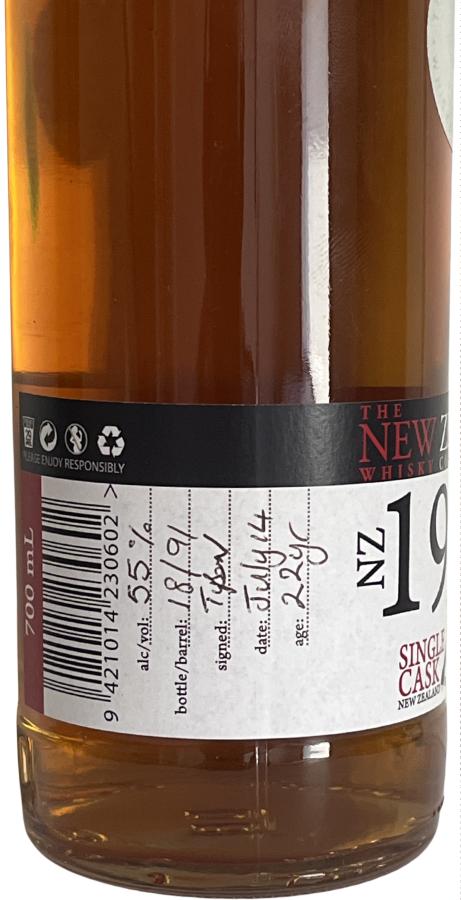 Dunedin 1992 NZWC - Ratings and reviews - Whiskybase